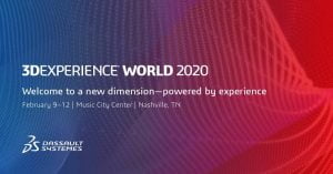 3DEXPERIENCE WORLD 2020 acontecerá em Fevereiro