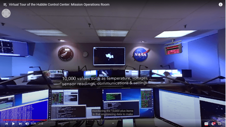 8 tours virtuais disponibilizados pela NASA | Lista 360