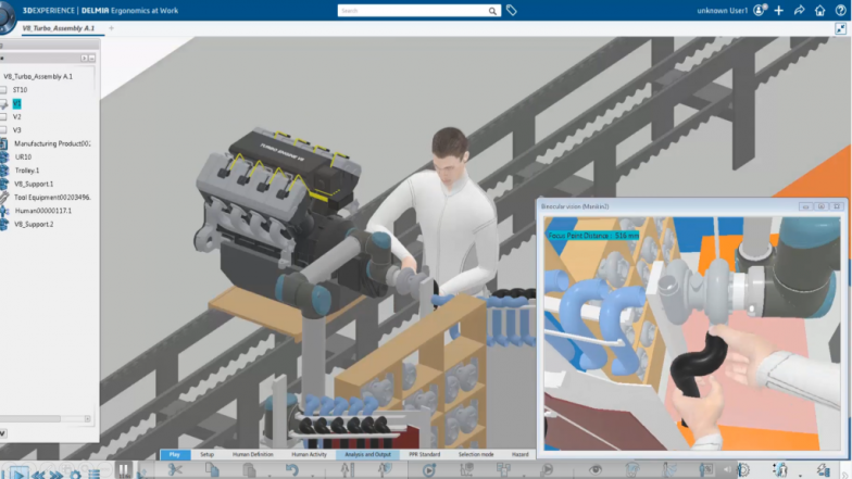 DELMIA: Software para Fabricação Digital e Simulação