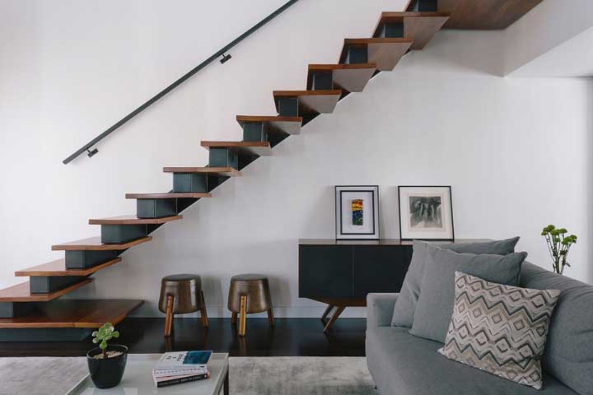 Escada Flutuante: descubra como é este elemento estrutural