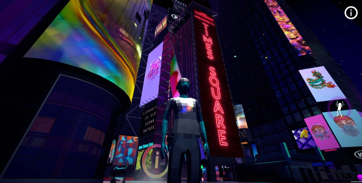 Réveillon no Metaverso: festa na Times Square virtual de Nova York
