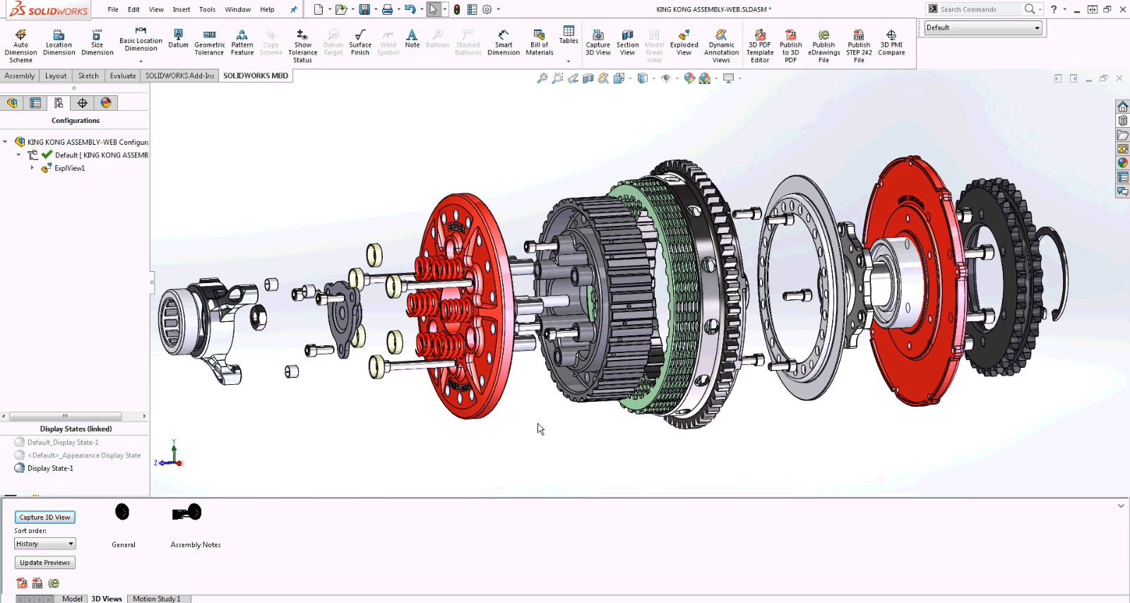 Desenhos de Engenharia: Model Based Definition em SolidWorks MBD