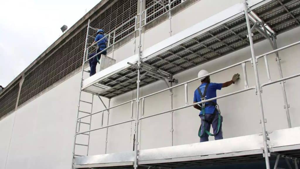 7 tipos de andaimes para construção civil