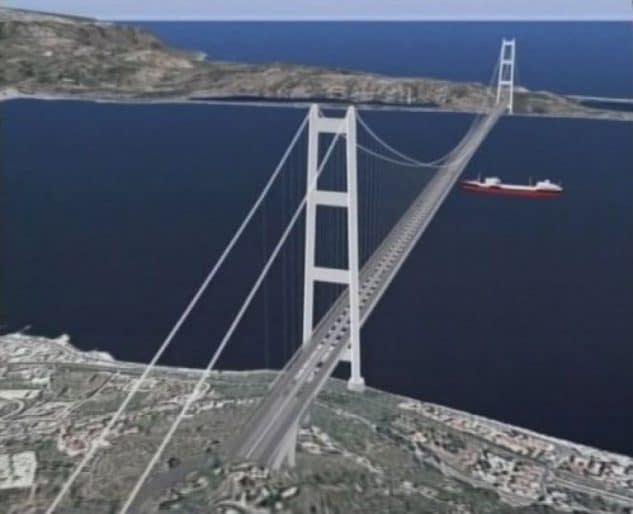 Itália planeja construir a maior ponte suspensa do mundo