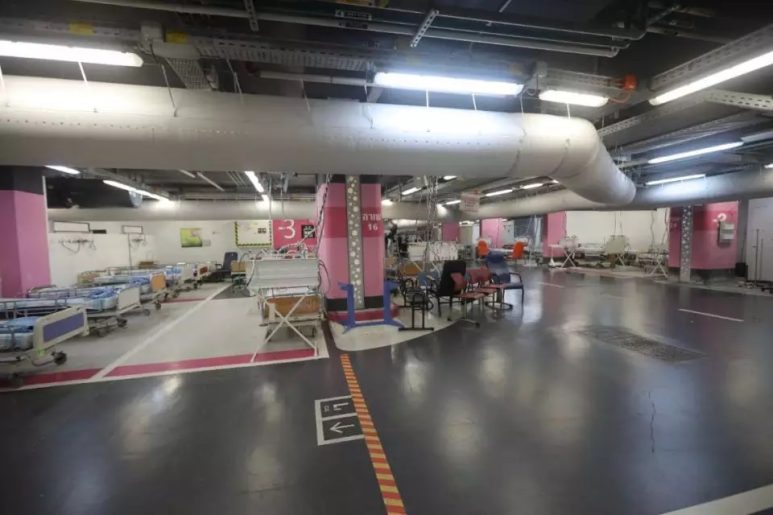 O maior hospital subterrâneo do mundo, em Israel