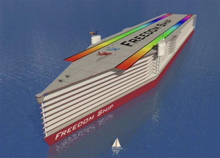 Freedom Ship: O Futuro Maior Navio do Mundo