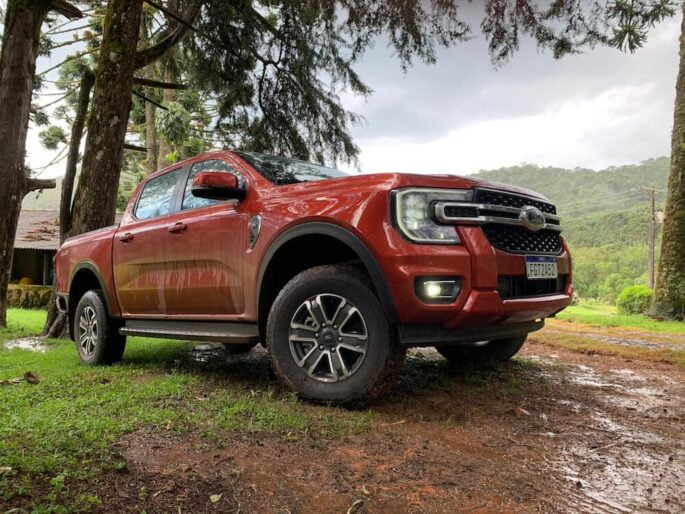 Ford Ranger 2024 XLT: Design, Potência e Tecnologia