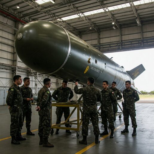 A maior bomba da América Latina desenvolvida pelo Brasil